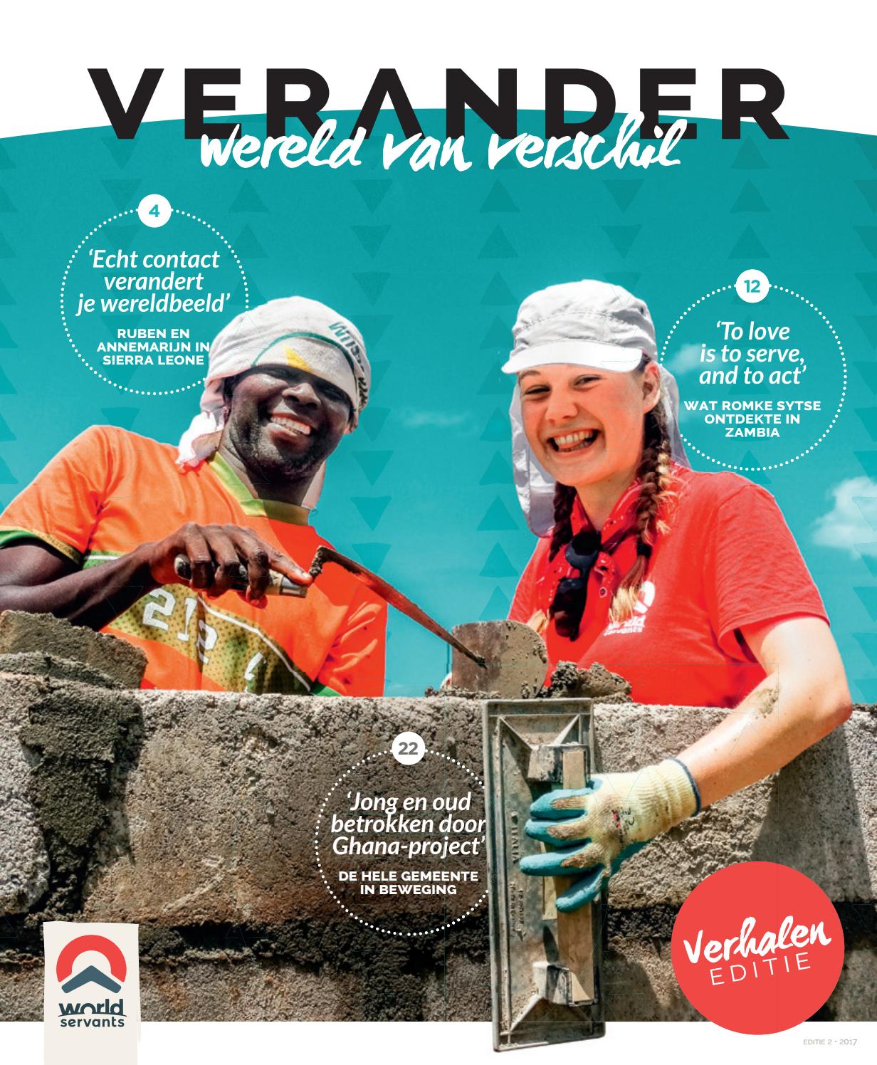 Verander | wereld van verschil |2017| magazine verhaleneditie by World ...