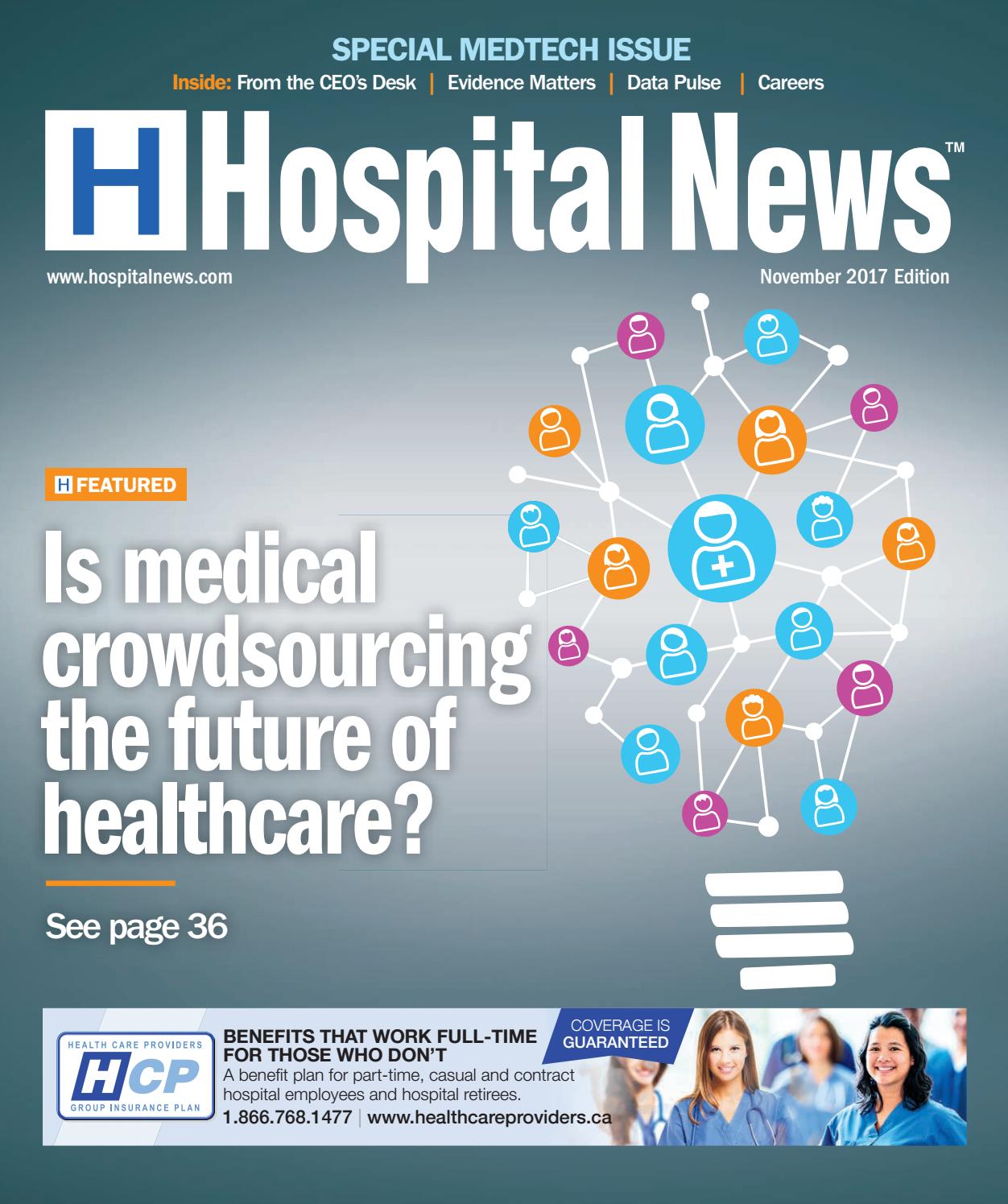 Hospital News 2017 November Edition by Hospital News - Issuu