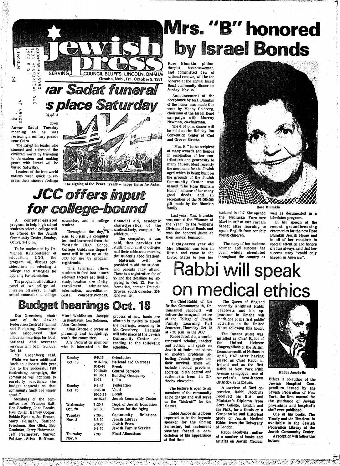 October 9, 1981 by Jewish Press - Issuu