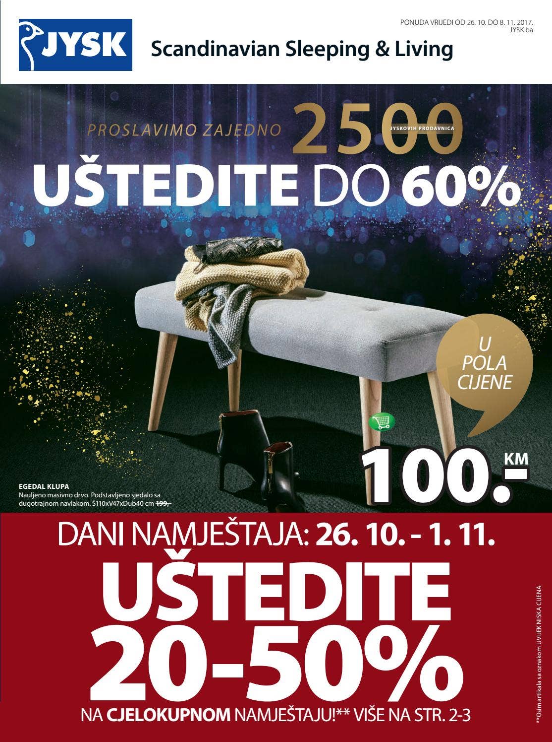 Jysk bih katalog od 26 10 08 11 2017 by Catalog.hr - Issuu