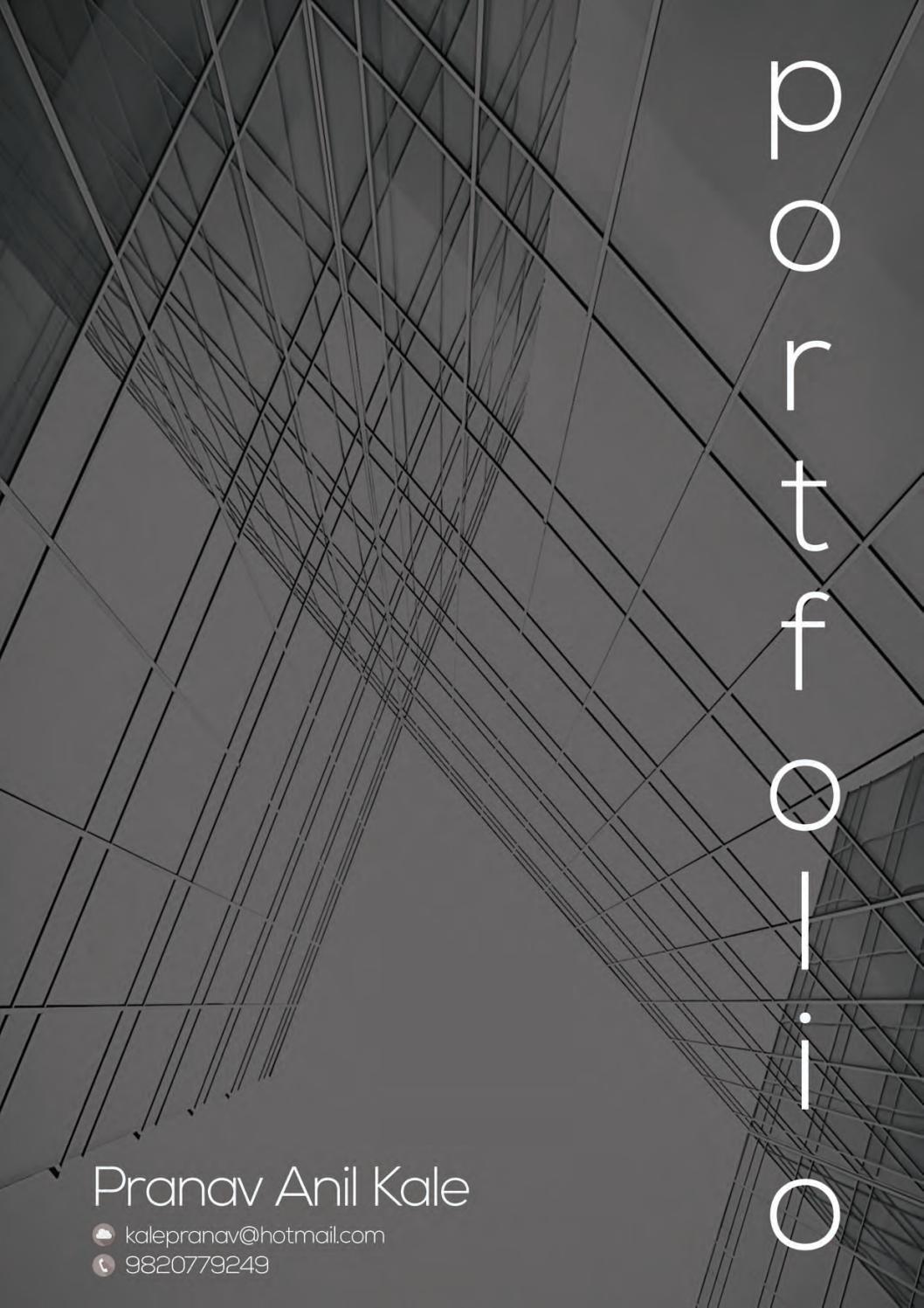 Architectural Professional Practice Portfolio by Pranav Kale - Issuu