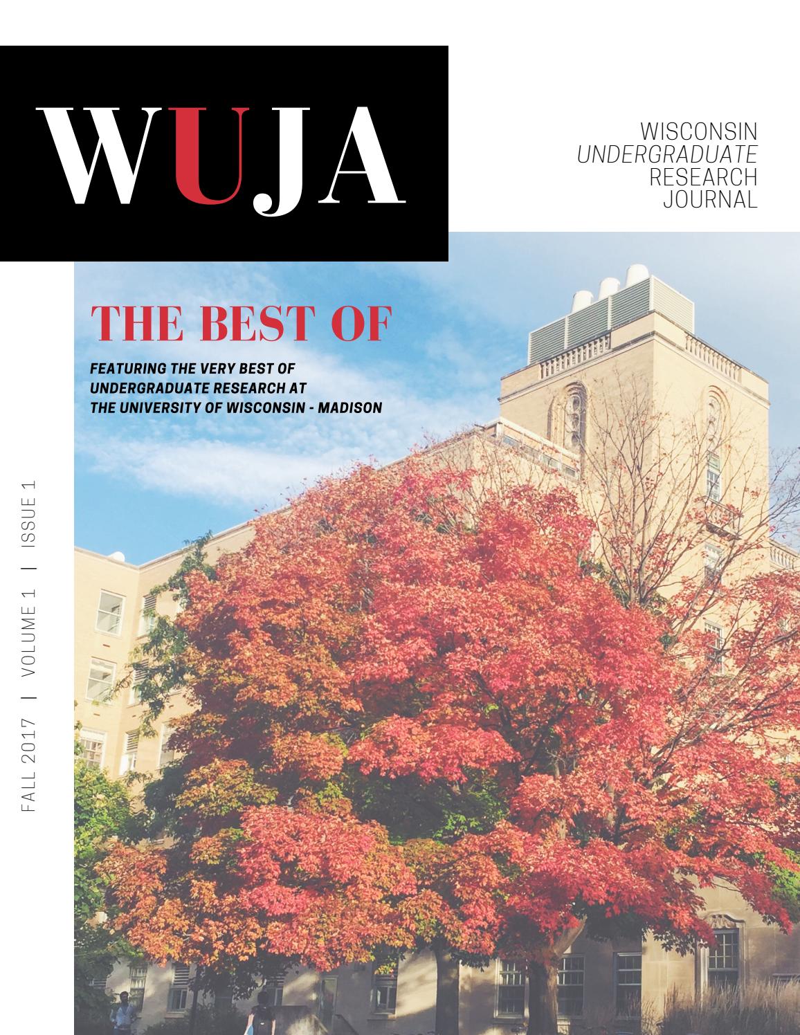 WUJA Best Of Publication by JUST Journal - Issuu