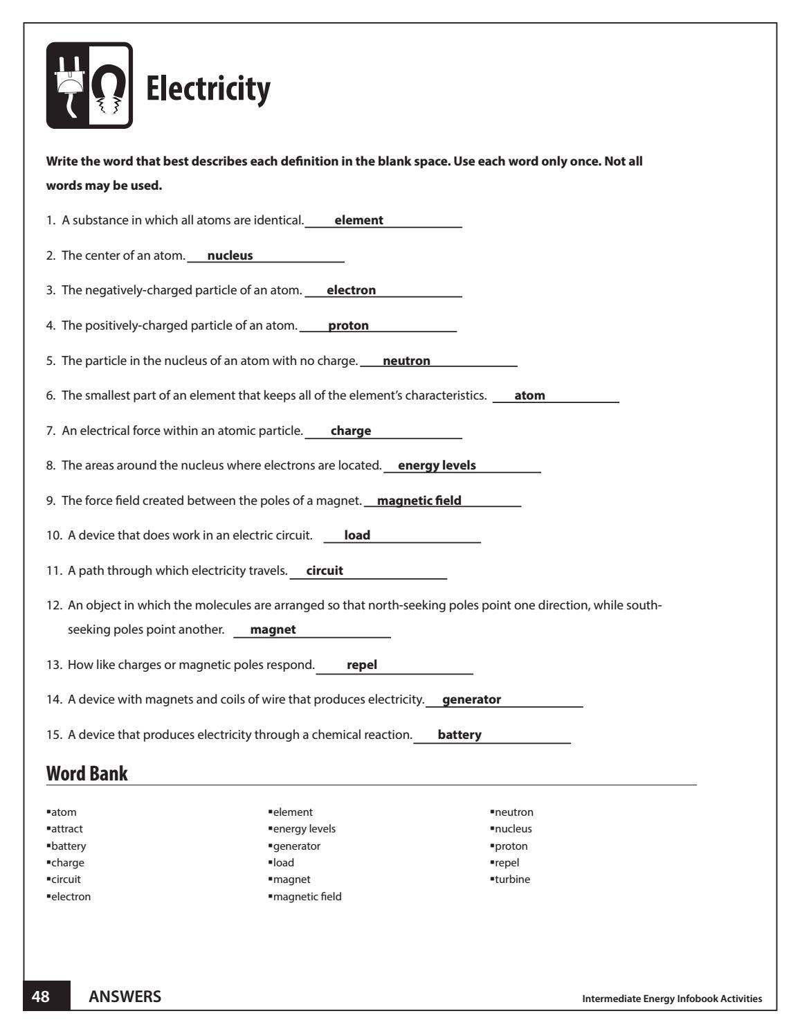 Intermediate Energy Infobook Activities by NEED Project - Issuu
