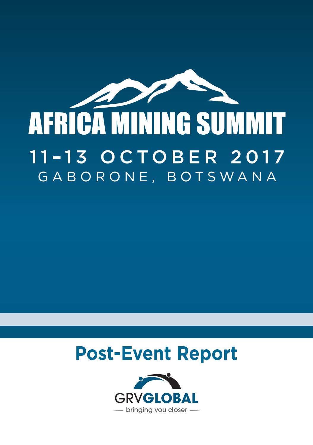 Africa Mining Summit Post Event Report by PNYX - Issuu