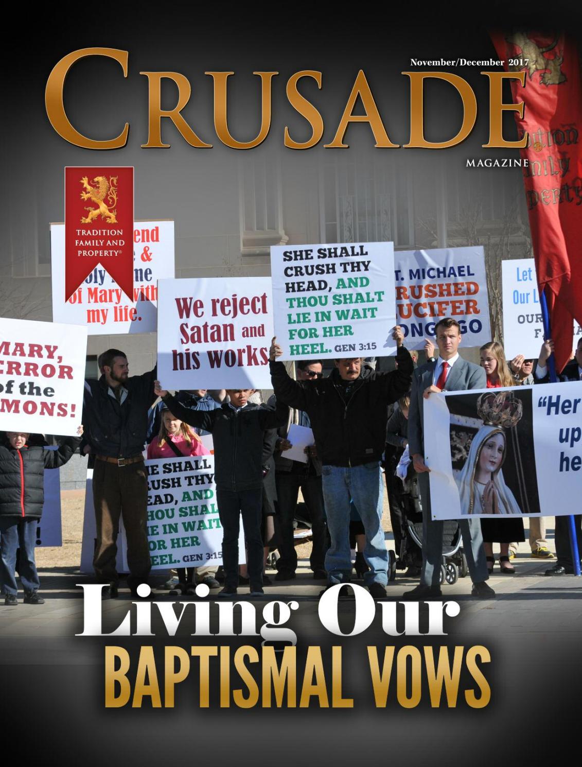 Crusade mag vol 150 November-December, 2017 by Crusade Magazine - Issuu