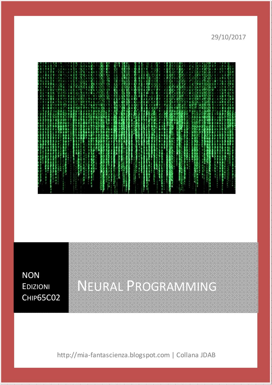 Neural programming by marco 65C02 - Issuu