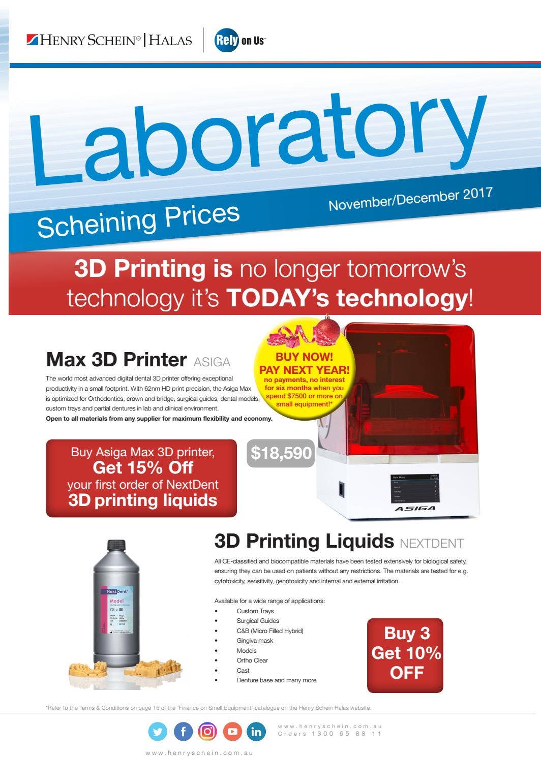 Lab Scheining Prices by Henry Schein ANZ - Issuu