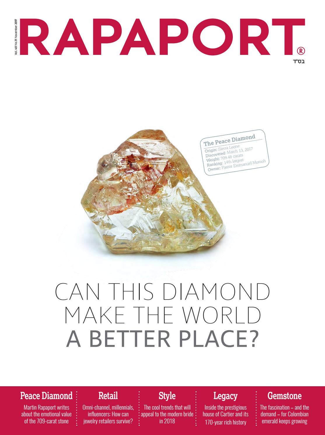 Rapaport Magazine - November 2017 by Rapaport Magazine - Issuu
