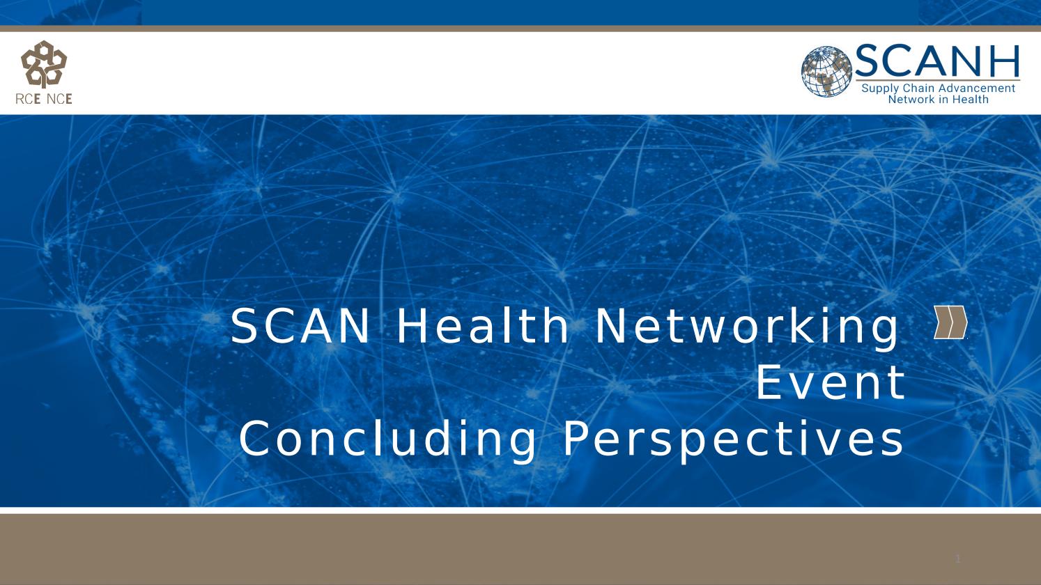 SCAN Health Networking Event Concluding Perspectives by SCAN Health - Issuu