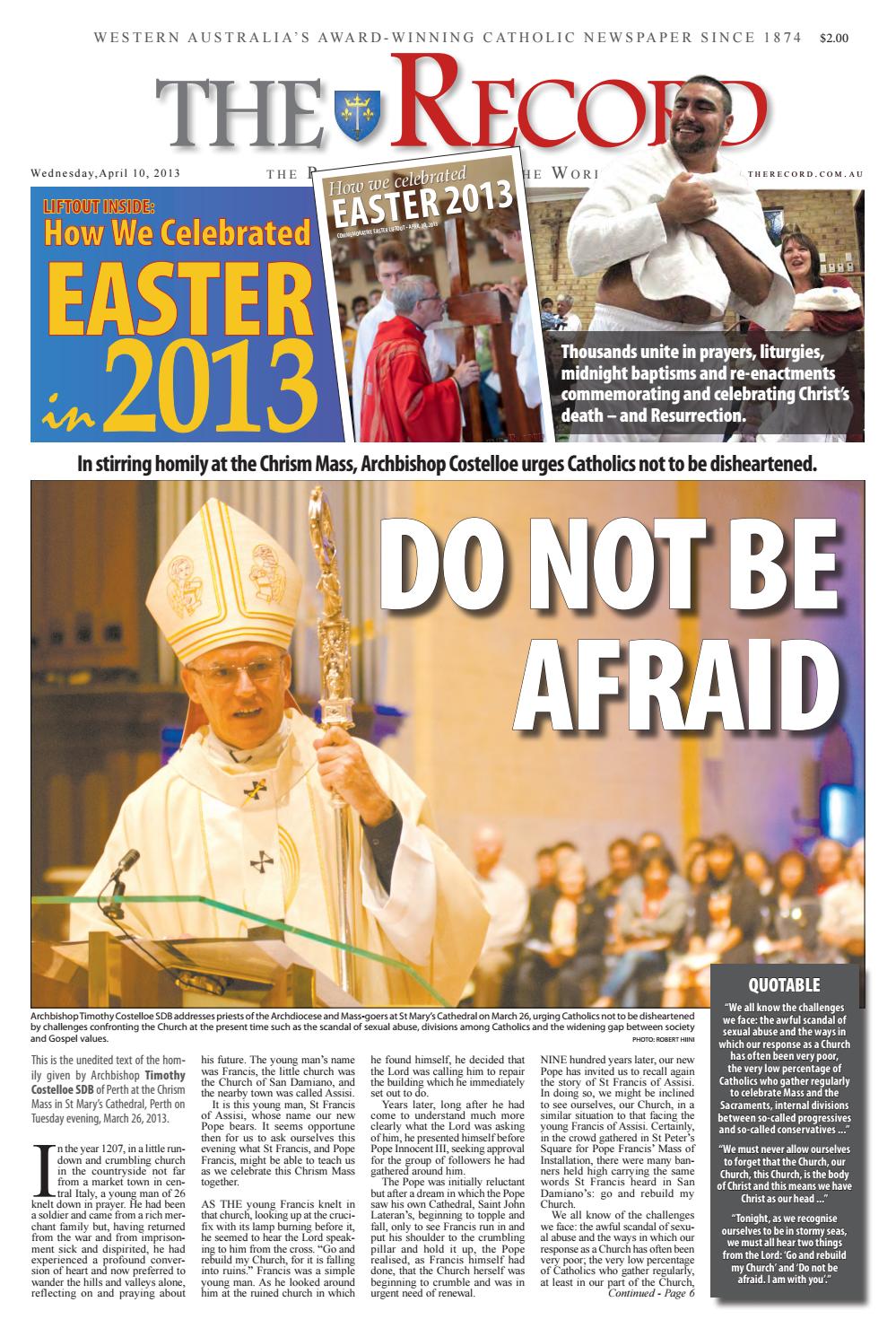 The Record Newspaper - 10 April 2013 by The Record - Issuu