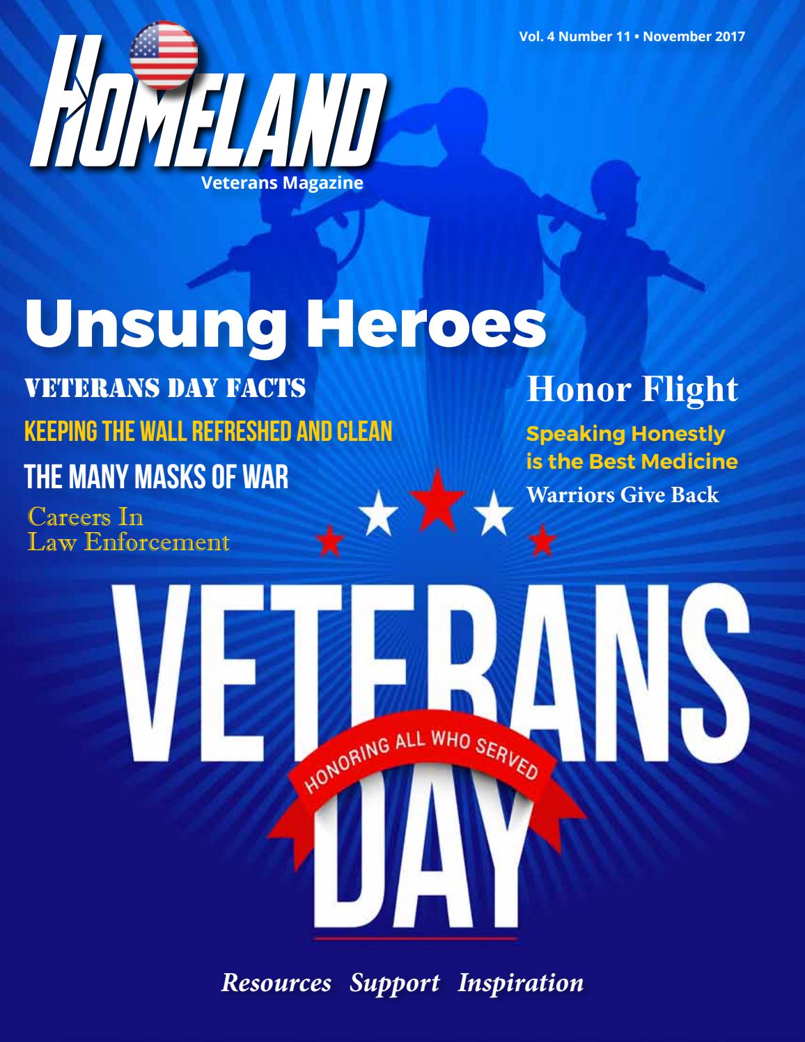Homeland Veterans Magazine Nov 2017 by HOMELAND MAGAZINE - Issuu