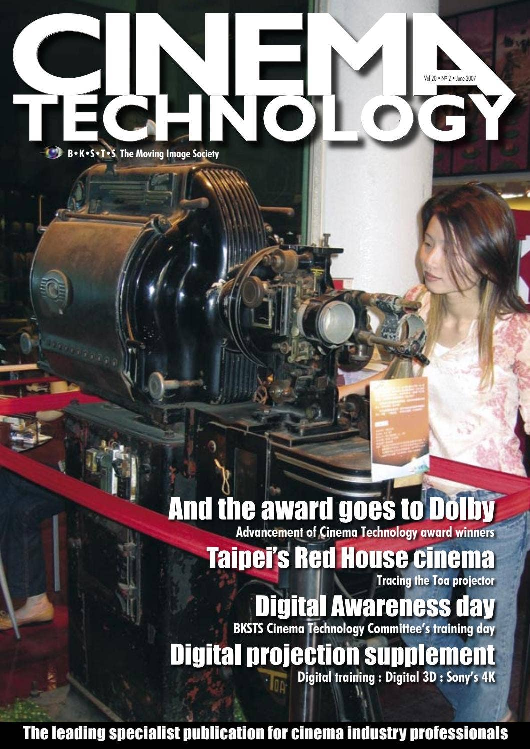 Cinema Technology Magazine - June 2007 by Cinema Technology Magazine ...