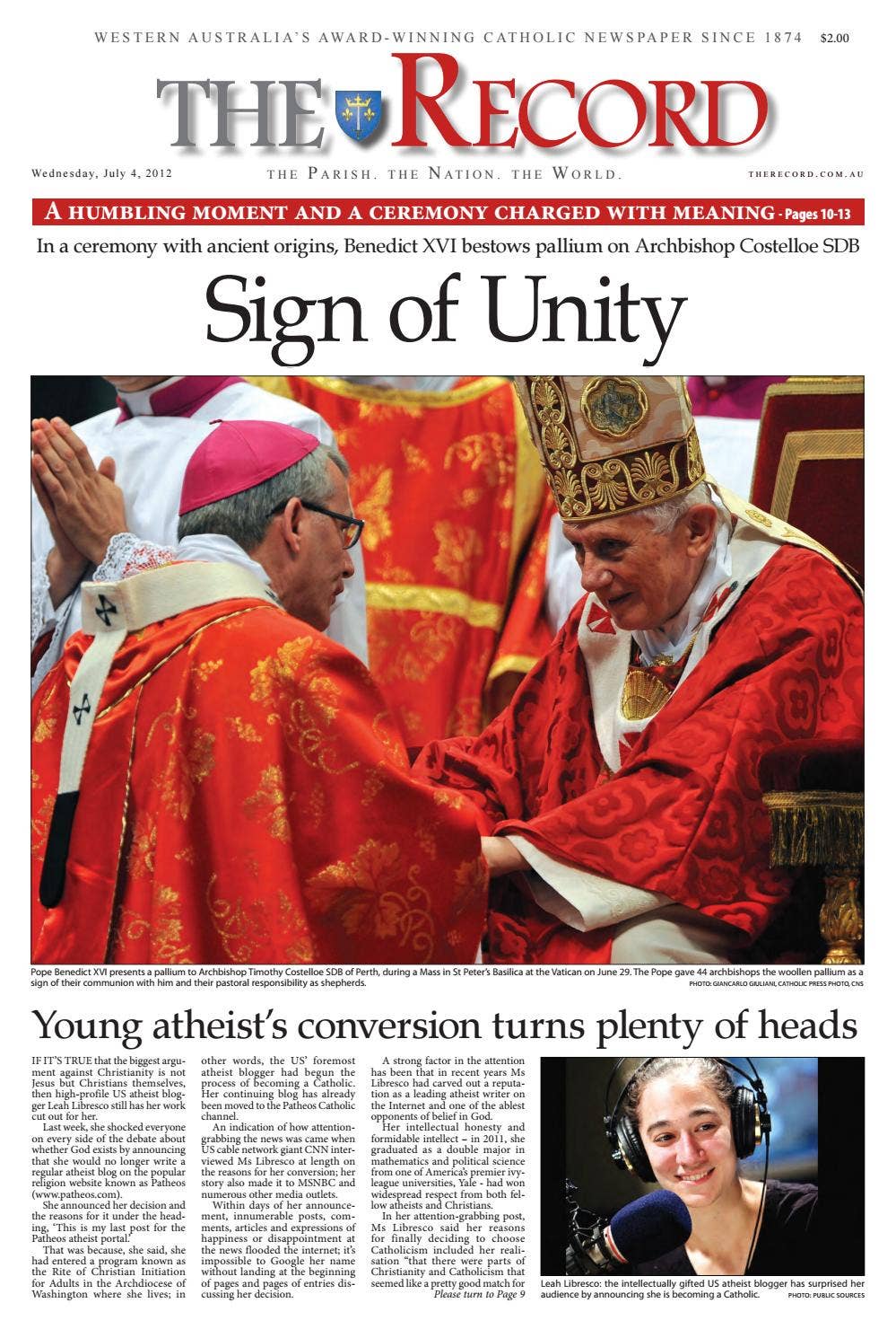 The Record Newspaper - 04 July 2012 by The Record - Issuu
