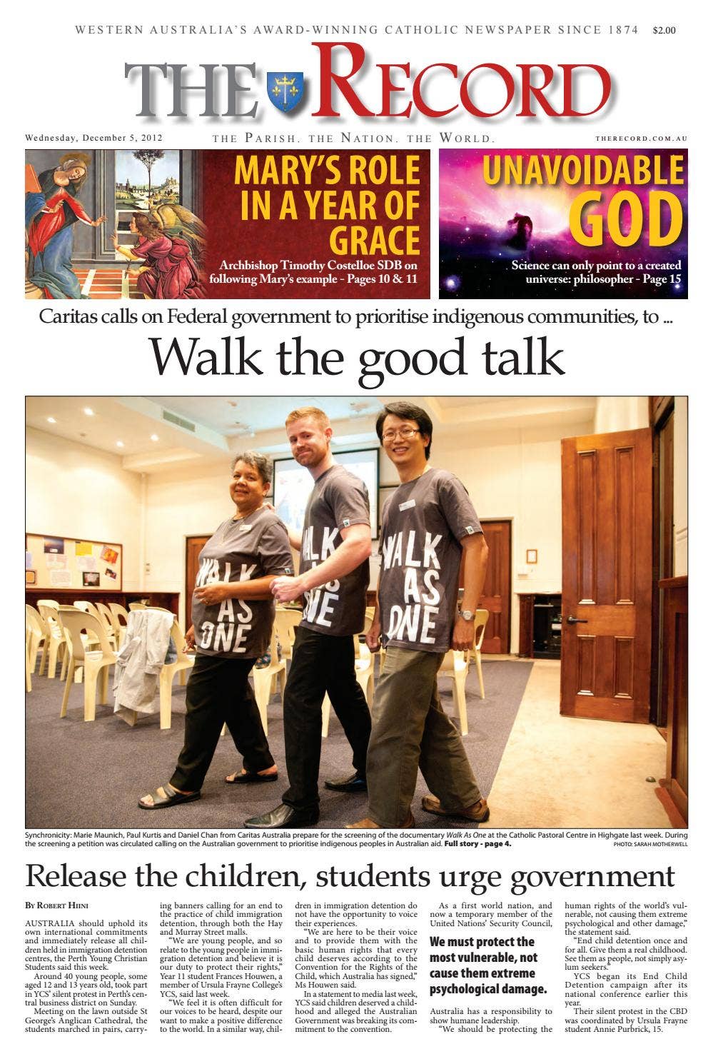 The Record Newspaper - 05 December 2012 by The Record - Issuu