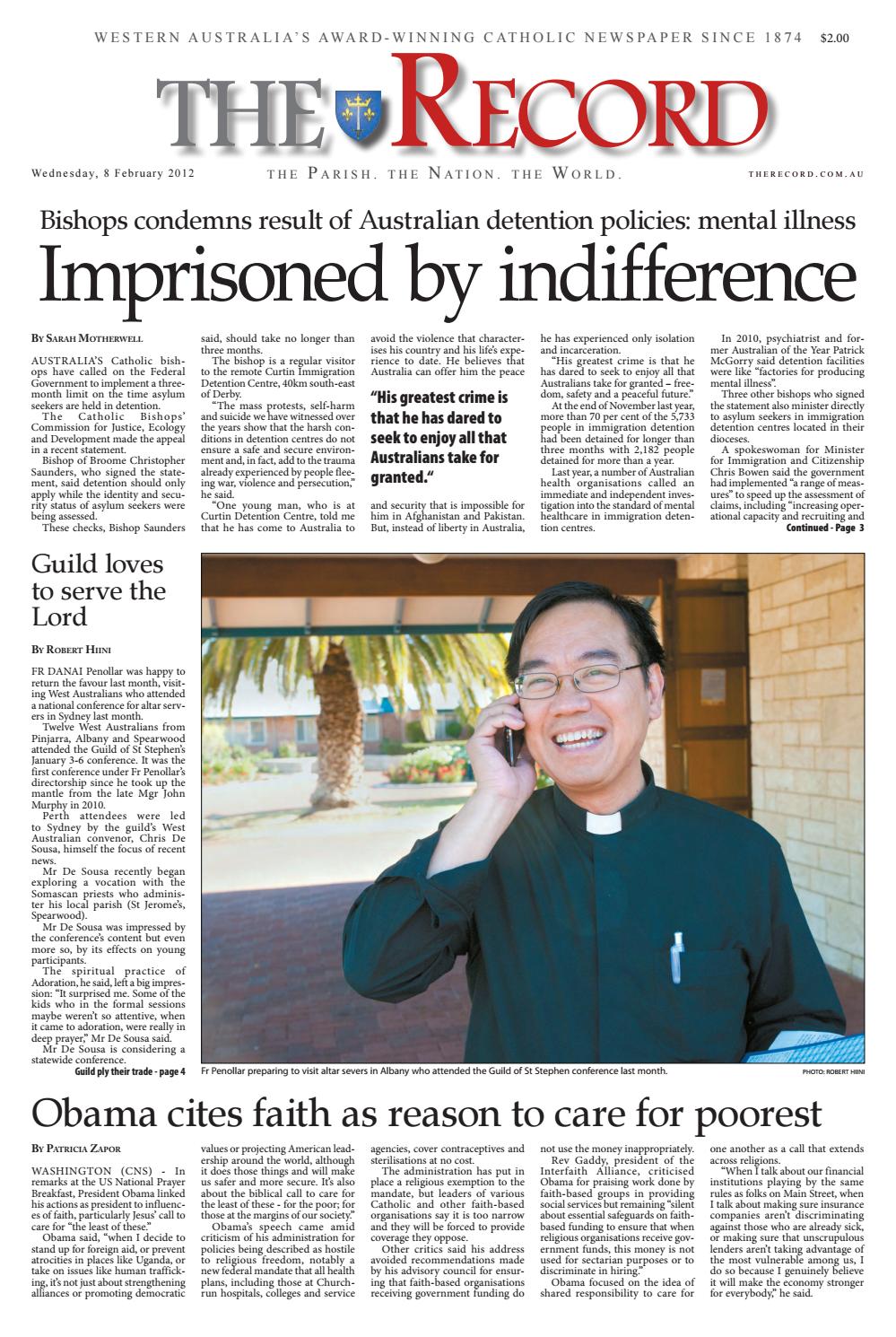 The Record Newspaper - 08 February 2012 by The Record - Issuu