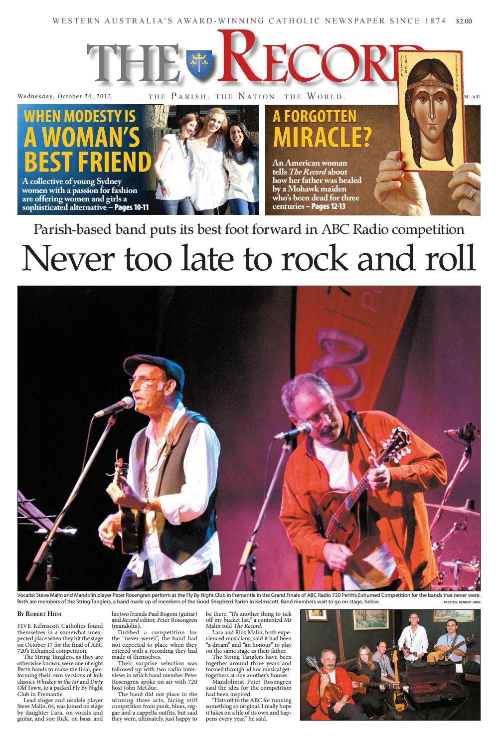The Record Newspaper - 24 October 2012 by The Record - Issuu
