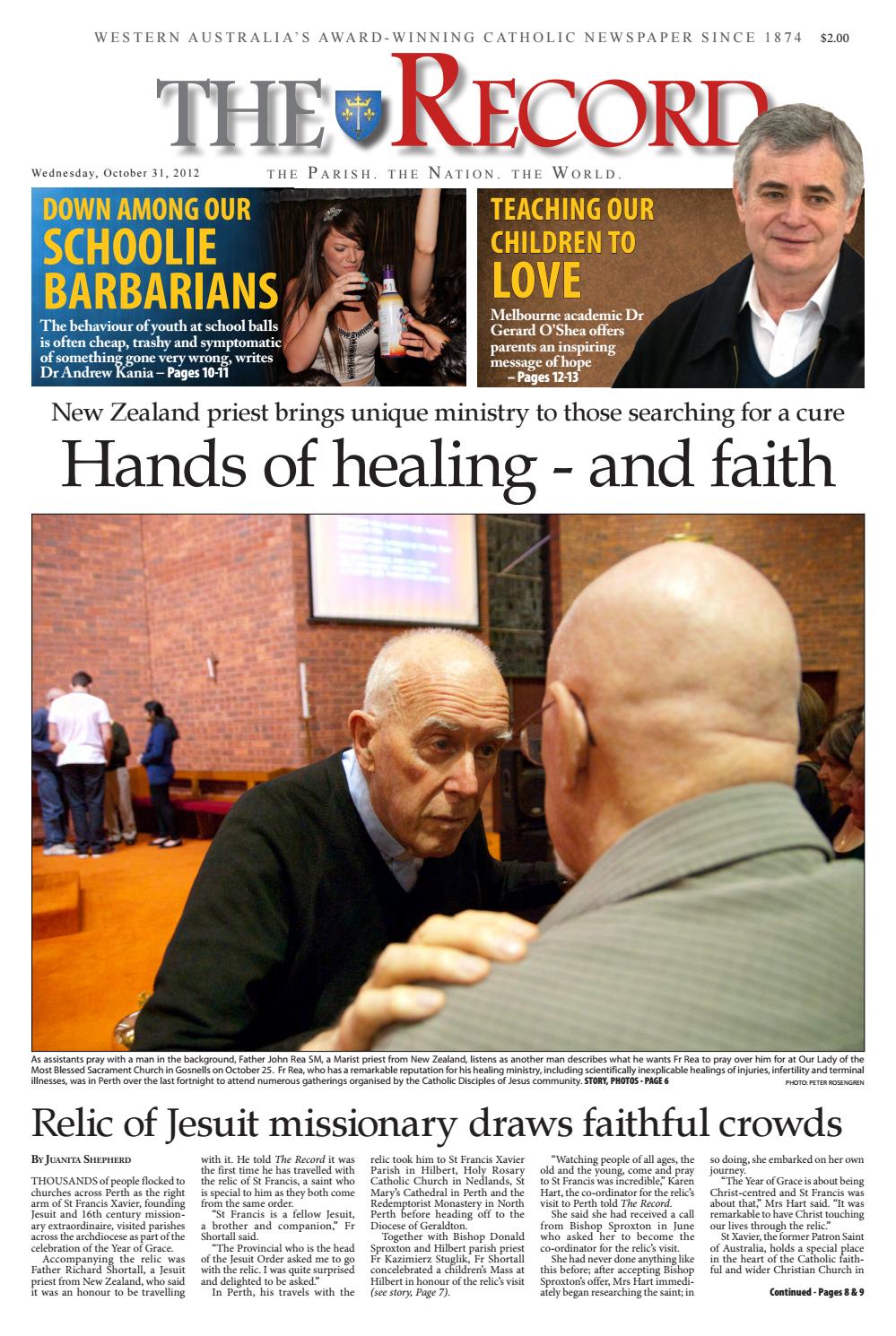 The Record Newspaper - 31 October 2012 by The Record - Issuu