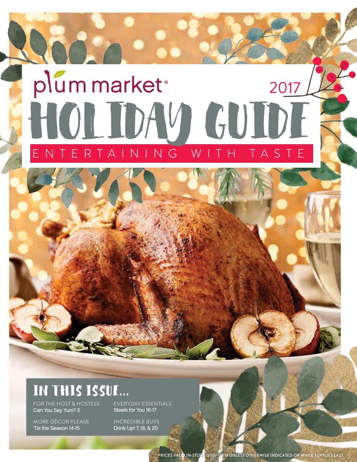 2017 Plum Market Holiday Guide — Illinois by Plum Market - Issuu