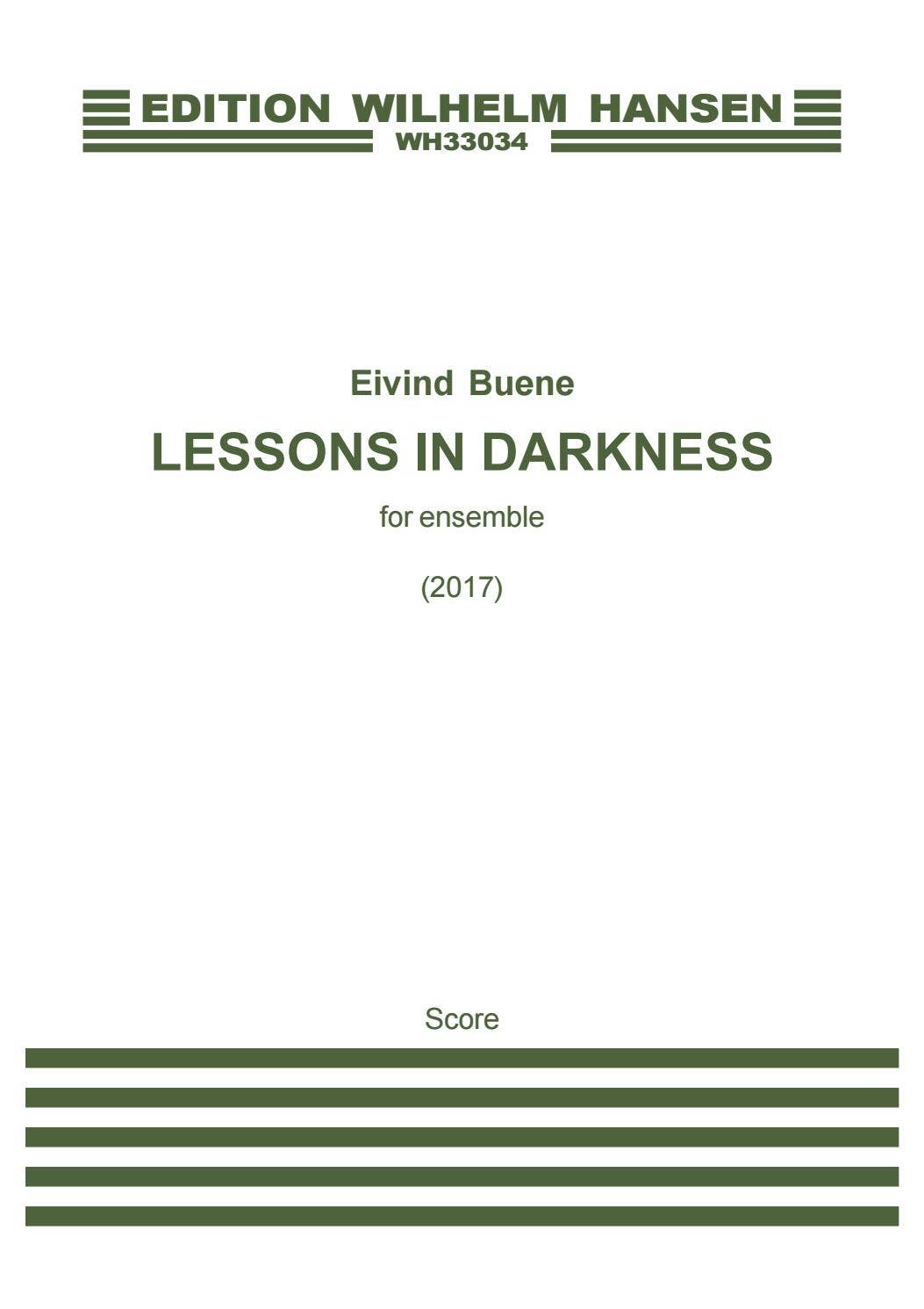 Buene LESSONS IN DARKNESS by ScoresOnDemand - Issuu