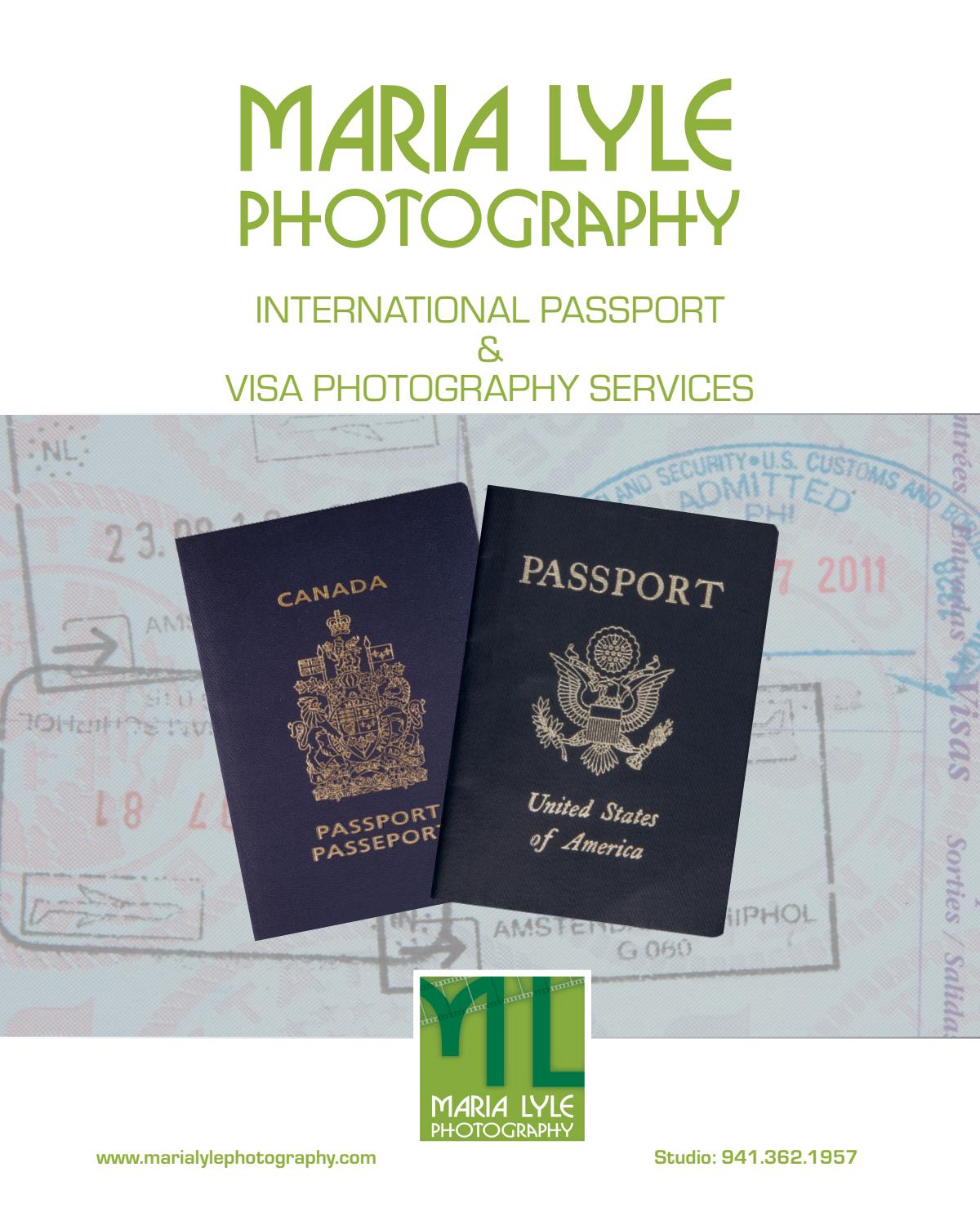 Maria Lyle Photography Passport Photo Services by Maria Lyle ...