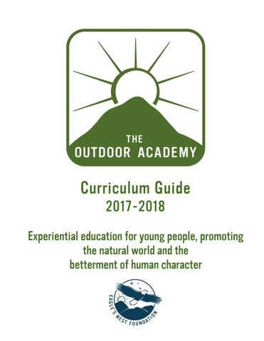 Curriculum Guide 2017 2018 By Eagle s Nest Foundation Issuu