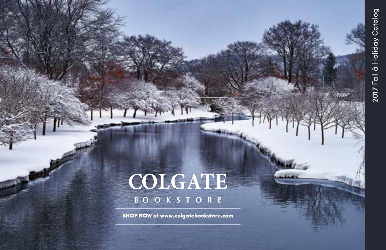Colgate Bookstore Catalog 2017 by Colgate University - Issuu