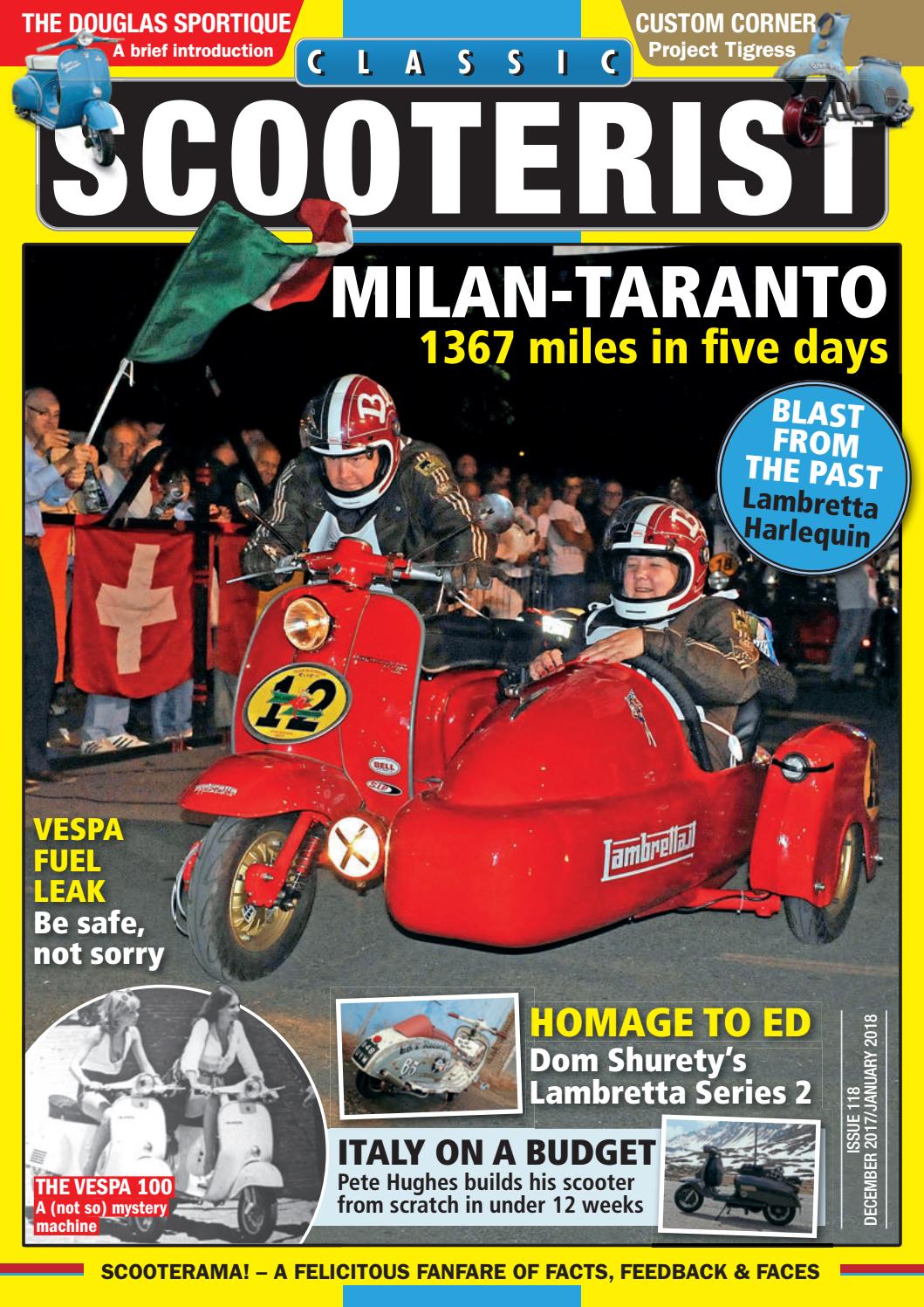 Classic Scooterist Dec 2017/Jan 2018 by Mortons Media Group Ltd - Issuu