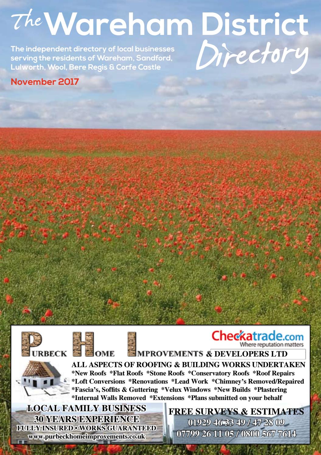 The Wareham District Directory - November 2017 by Modern Magazines - Issuu