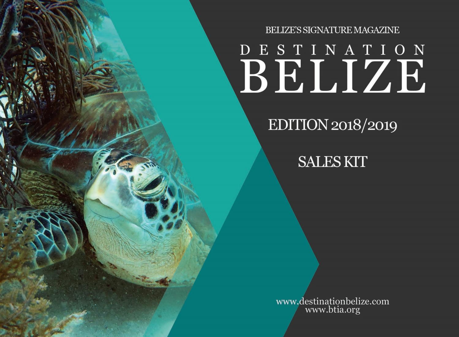 Destination Belize Sales Kit 2018/2019 by Loskot Studios - Issuu