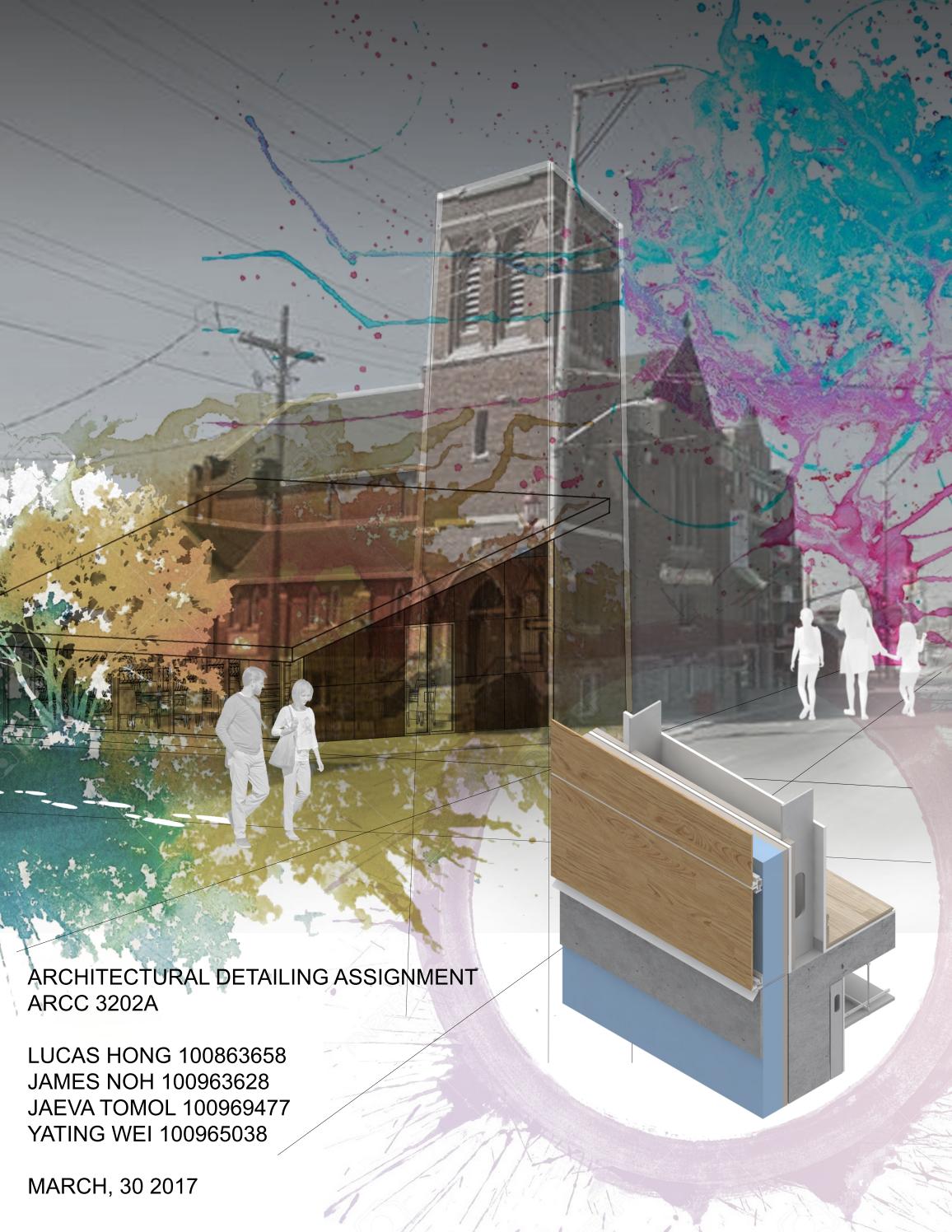 Architectural Technology 4 - Detail Assignment by James Noh - Issuu