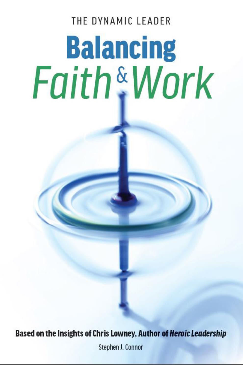 Balancing Faith and Work Sample Session by RENEW International - Issuu