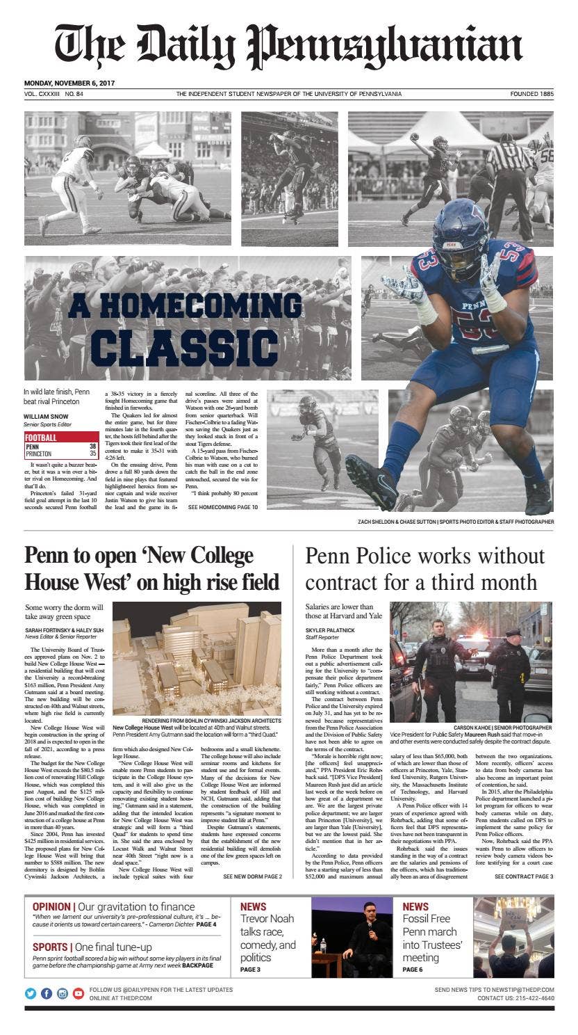 November 6, 2017 by The Daily Pennsylvanian - Issuu