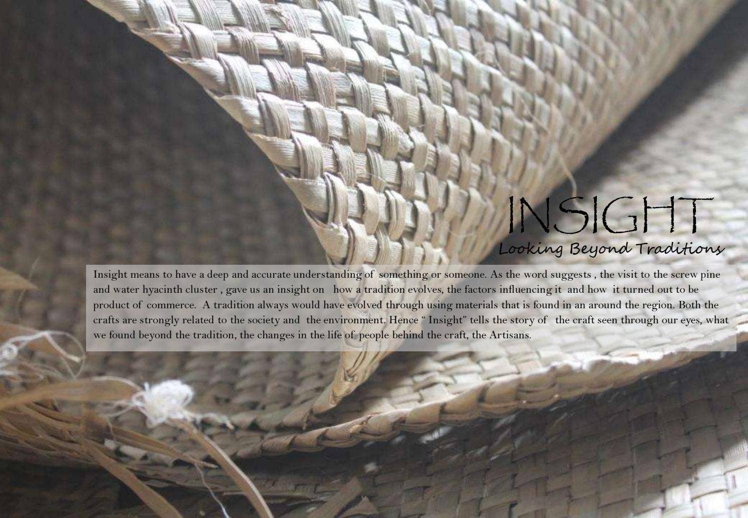 INSIGHT : screwpine and water hyacinth by KRISHNENDHU A K - Issuu