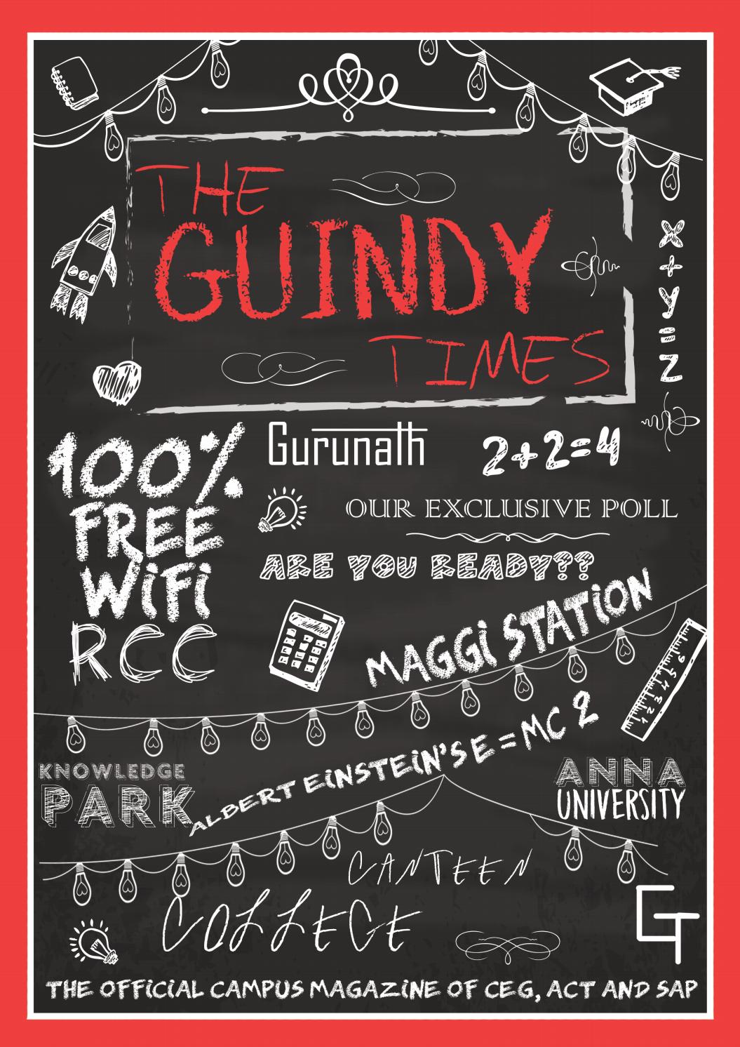 The Guindy Times - Featurette 1 [Fresher's Issue] by The Guindy Times ...