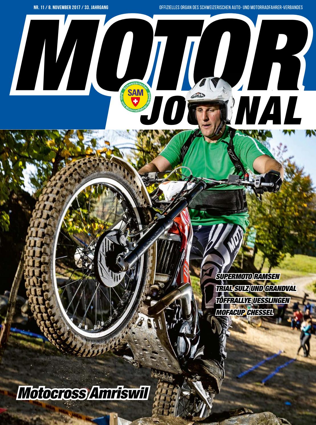 SAM MOTOR JOURNAL 2017/11 by SAM - Schweizerischer Auto- und ...