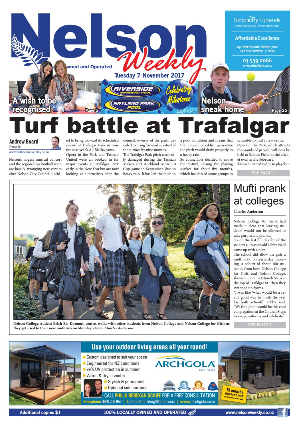 November 7 2017 nelson weekly by Top South Media - Issuu