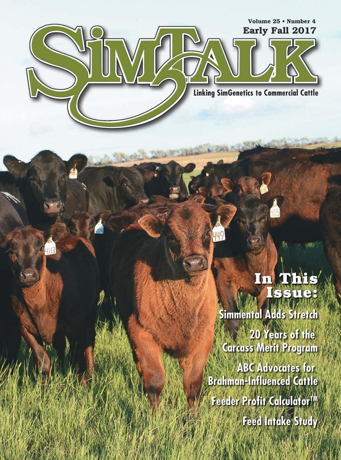 SimTalk, Early Fall 2017 by American Simmental Publication, Inc - Issuu