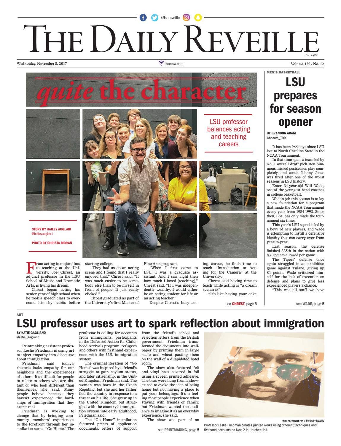 The Daily Reveille 11-08-2017 by Reveille - Issuu