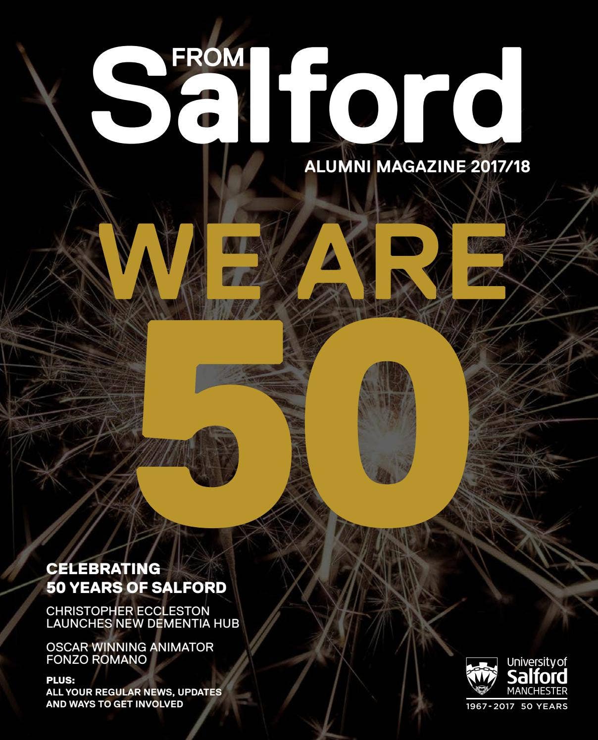 From Salford - Alumni Magazine 2017/18 by University of Salford - Issuu