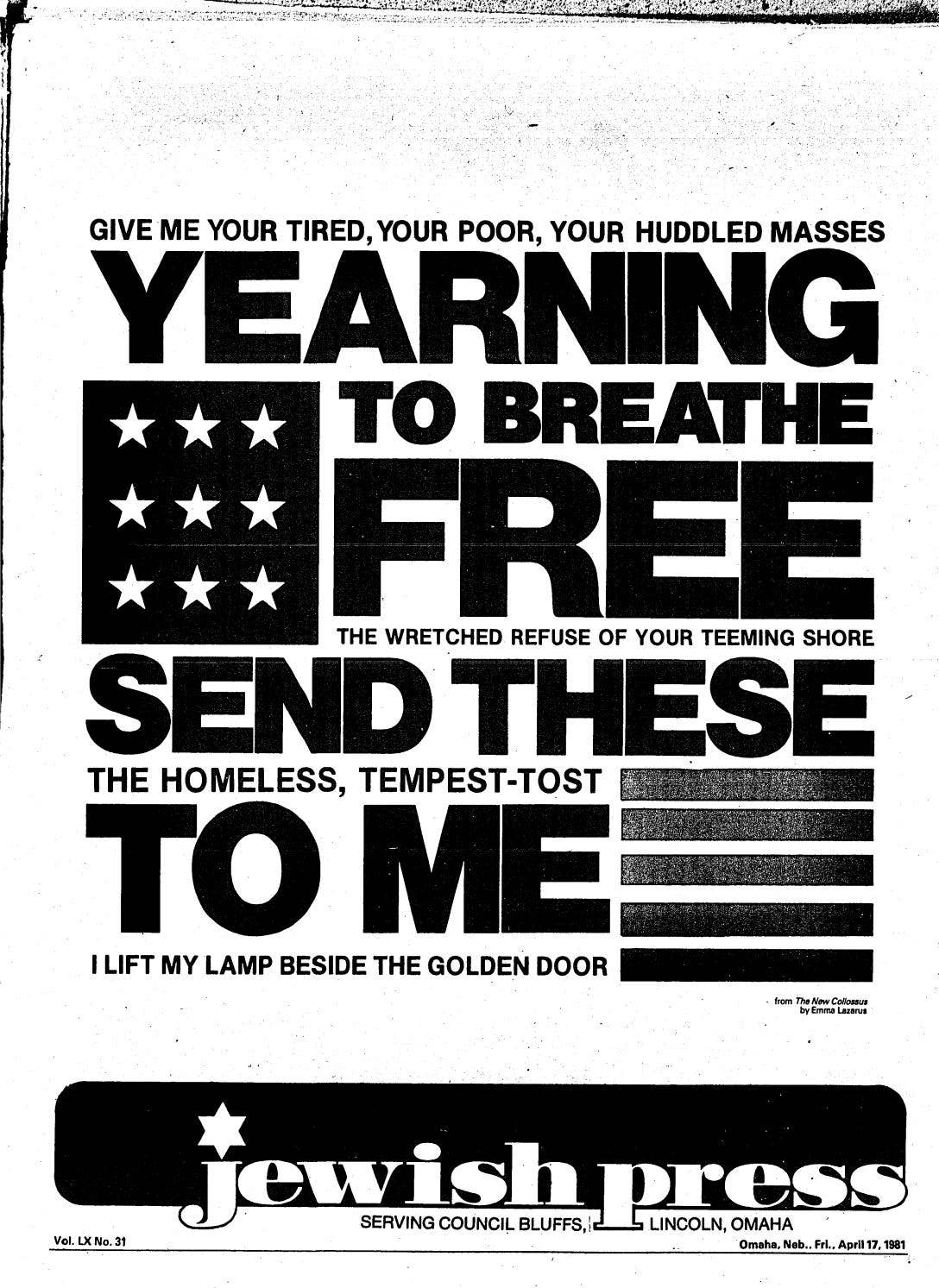 April 17, 1981: Passover Edition by Jewish Press - Issuu