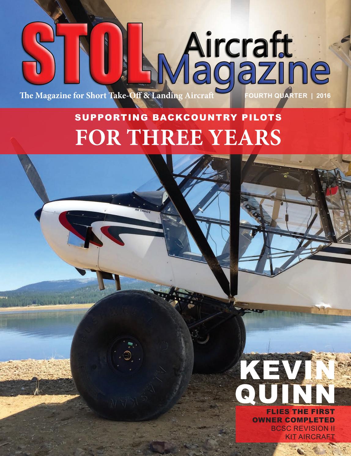 STOL Aircraft Magazine - 4TH QUARTER 2016 by STOL Aircraft Magazine - Issuu