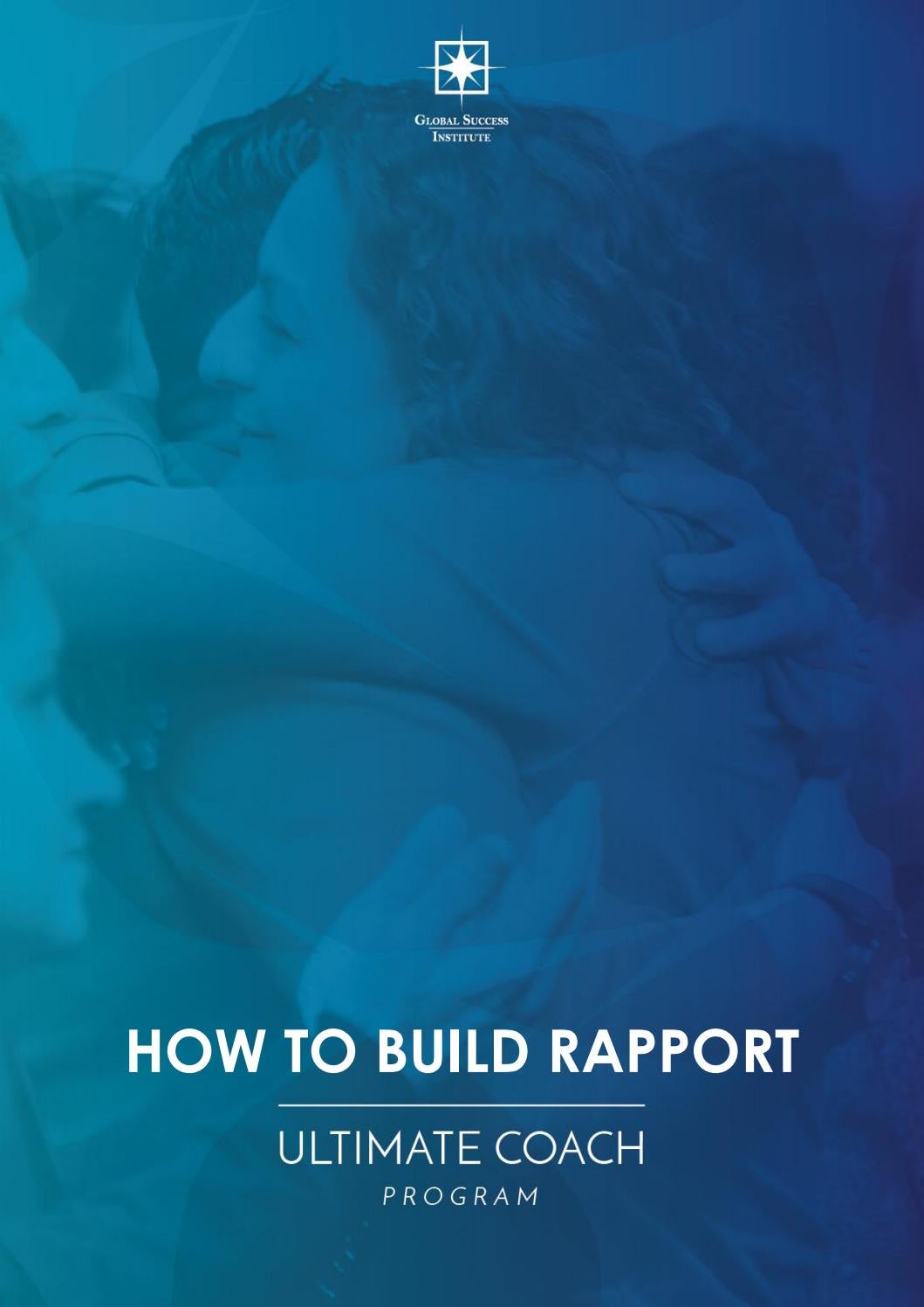 UC Building Rapport Template by The Coaching Institute - Issuu