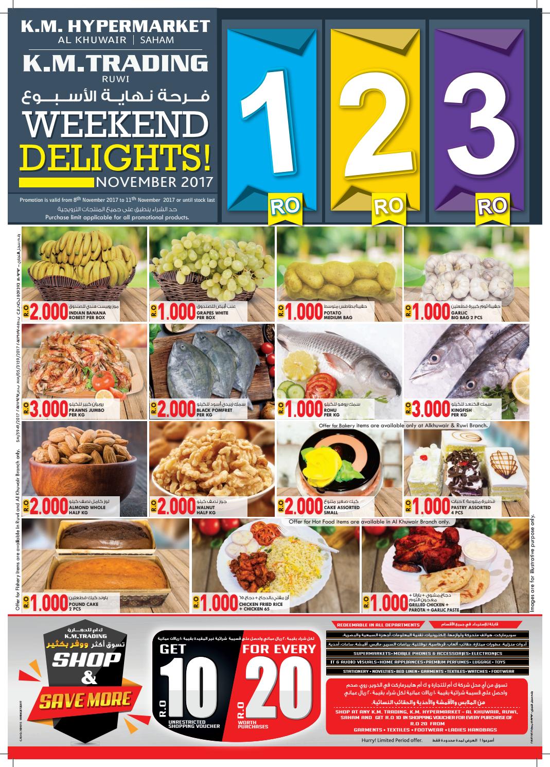 K.M.TRADING / K.M.HYPERMARKET -WEEKEND DELIGHTS by K.M.TRADING ...