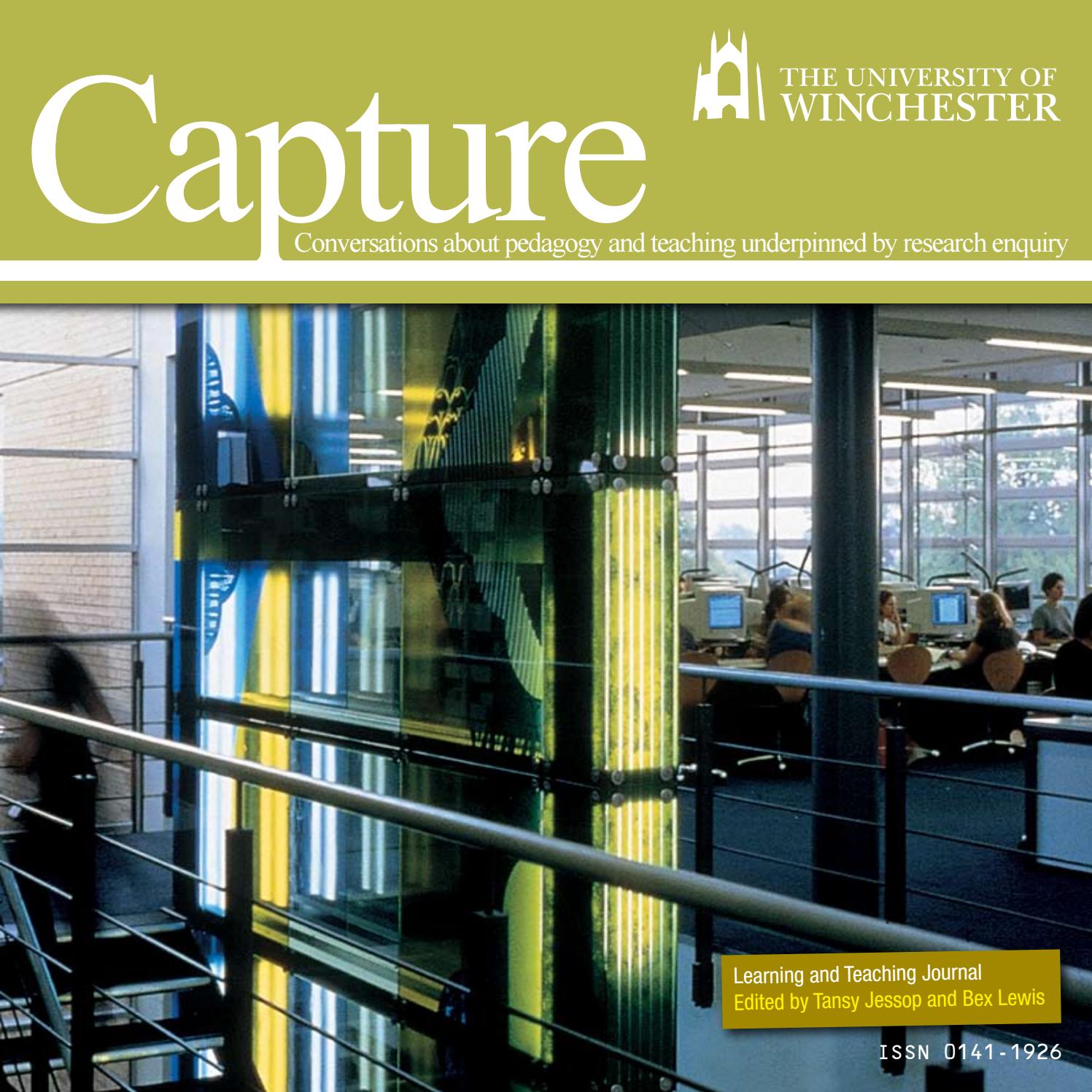 Capture vol 2 by University of Winchester - Issuu