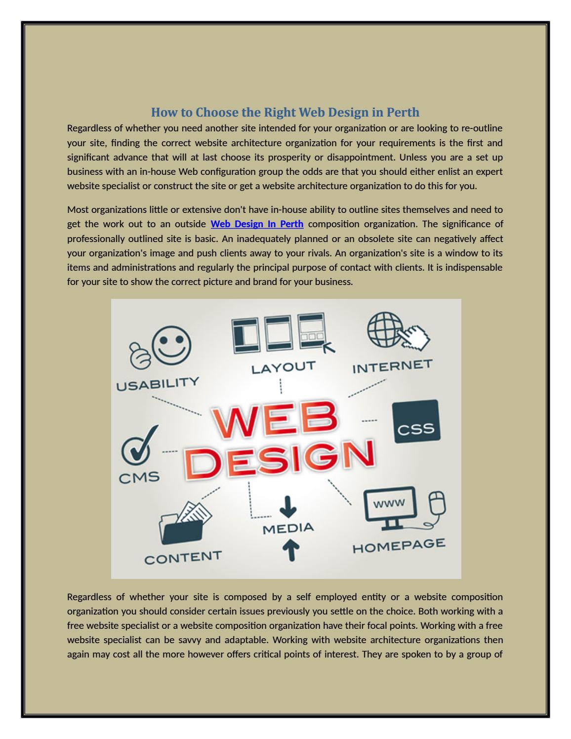 How to Choose the Right Web Design in Perth by SunSeeker Studios - Issuu
