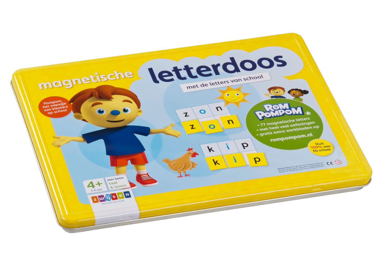 Rompompom magnetische letterdoos by Uitgeverij Zwijsen - Issuu