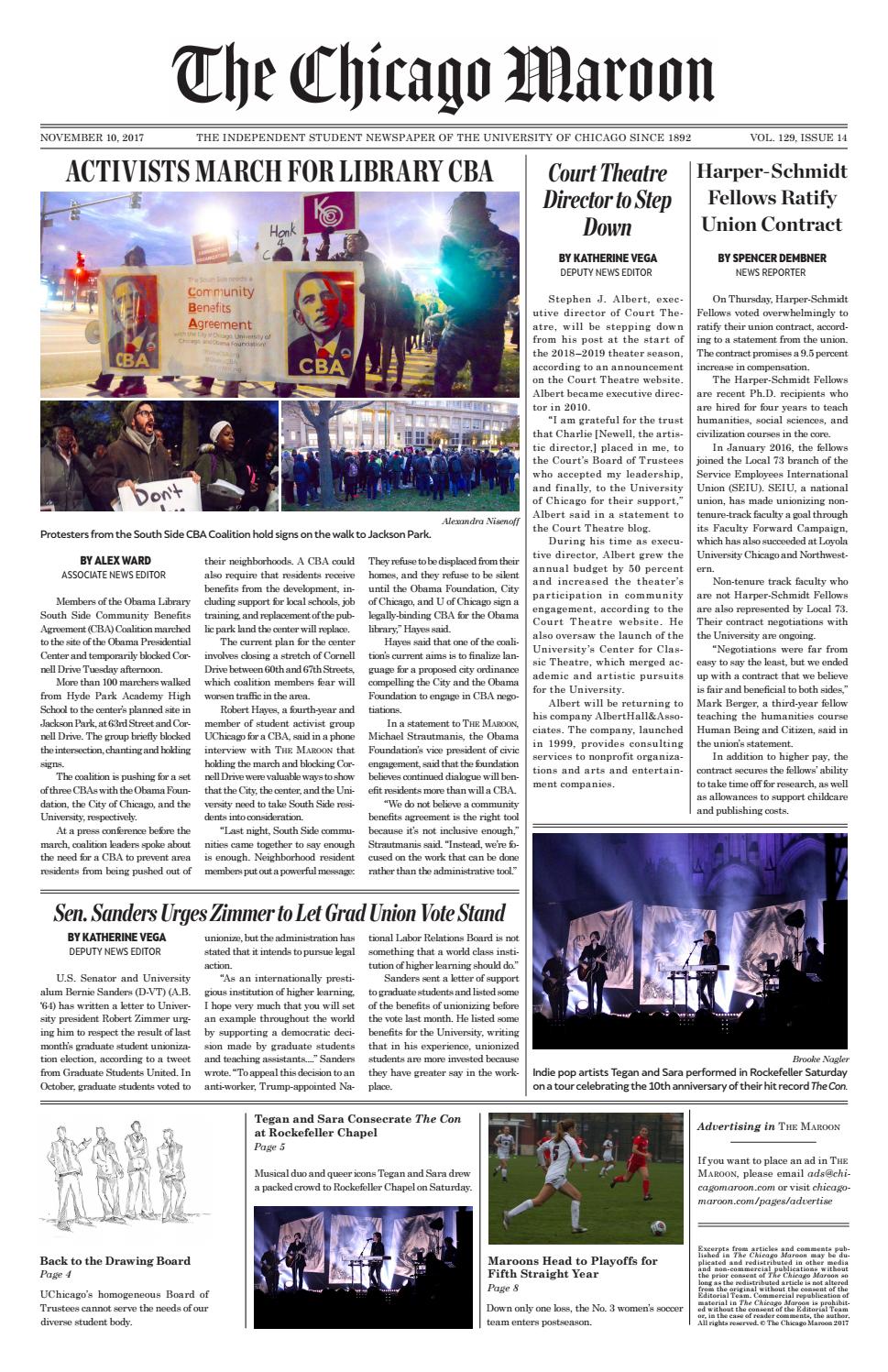 Chicagomaroon111017 by Chicago Maroon - Issuu