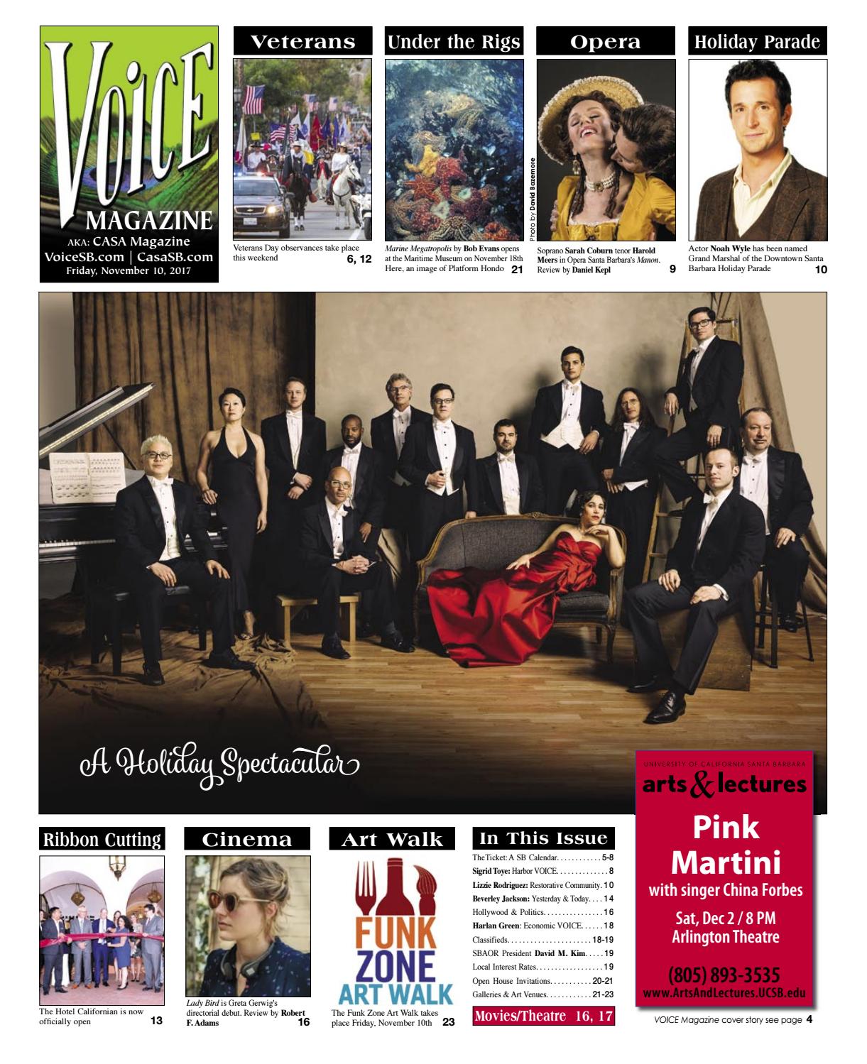 VOICE Magazine: November 10, 2017 by Voice Magazine / CASA - Issuu