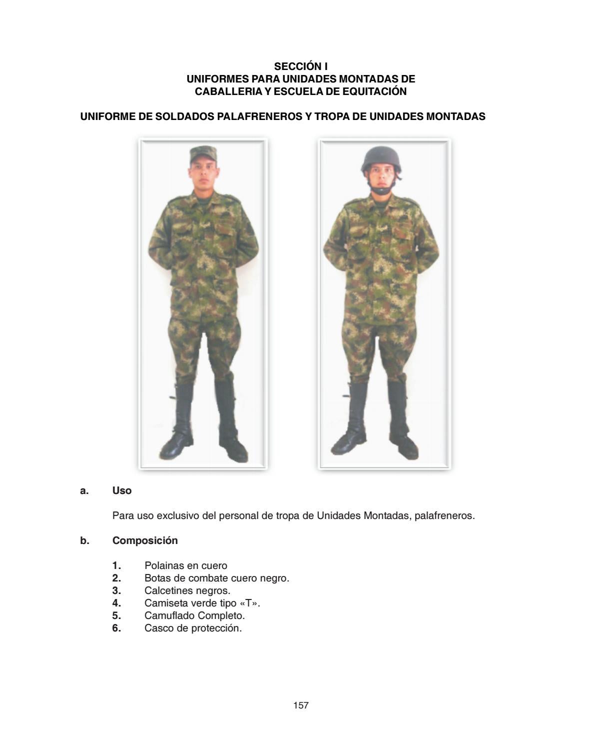 147775312 reglamento uniformes e insignias by Luis Camilo Álvarez Vega ...