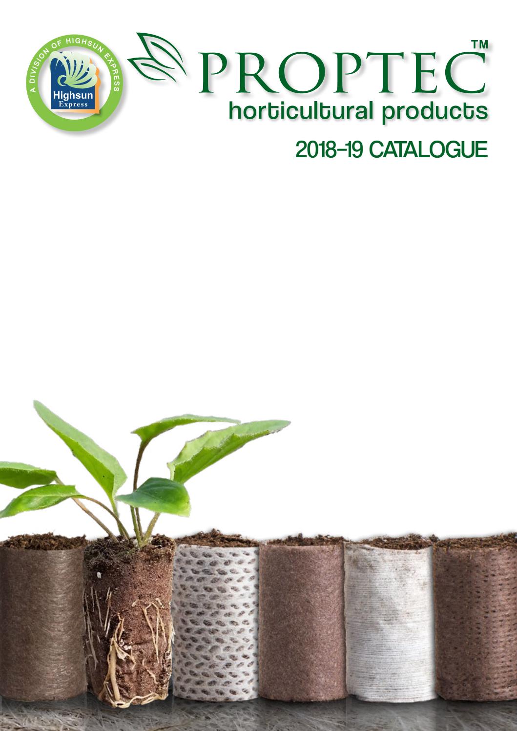 2018-19 PropTec Catalogue by Highsun Express - Issuu